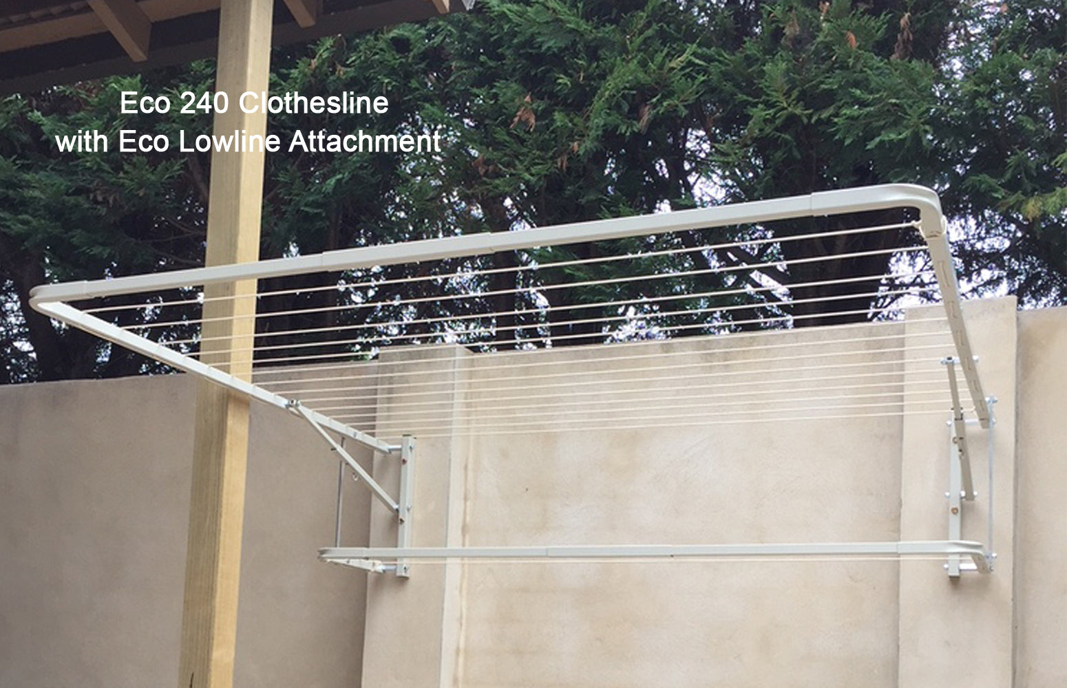 Eco 240 Clothesline - Dry a Family Wash and Queen Sheets – Lifestyle ...